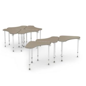 A&D Adjustable Height Student Desks - Flexible School Furniture ...