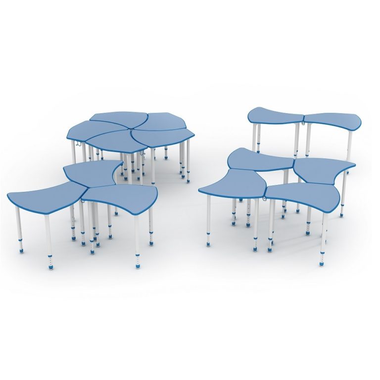 A&D Adjustable Height Student Desks - Flexible School Furniture ...