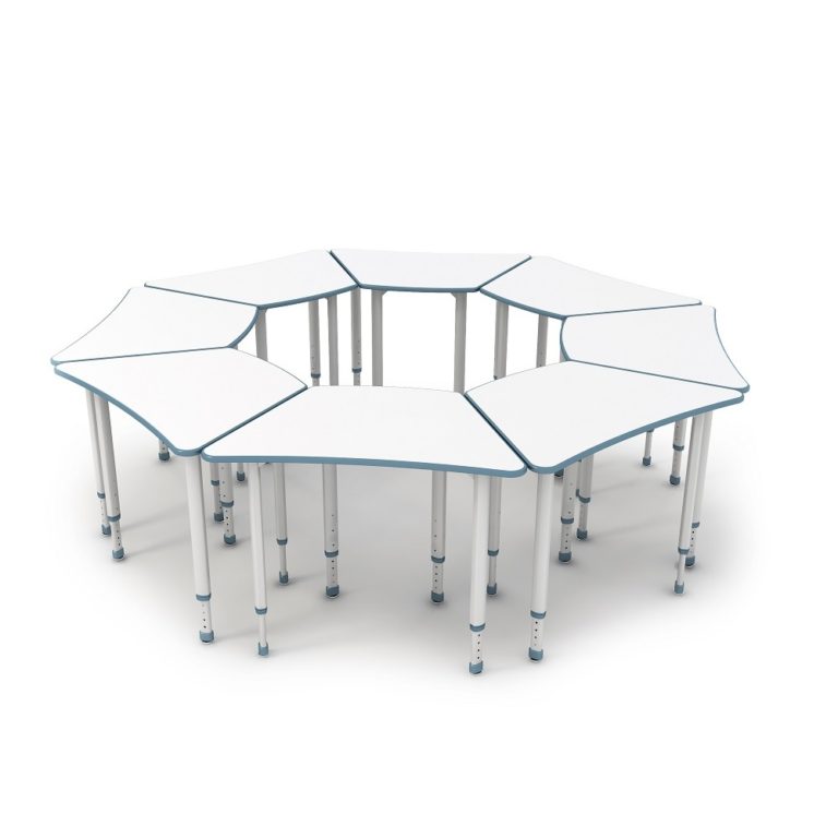 A&D Adjustable Height Student Desks - Flexible School Furniture ...