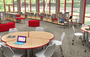 Information Commons Shelving - Flexible School Furniture | Classroom ...
