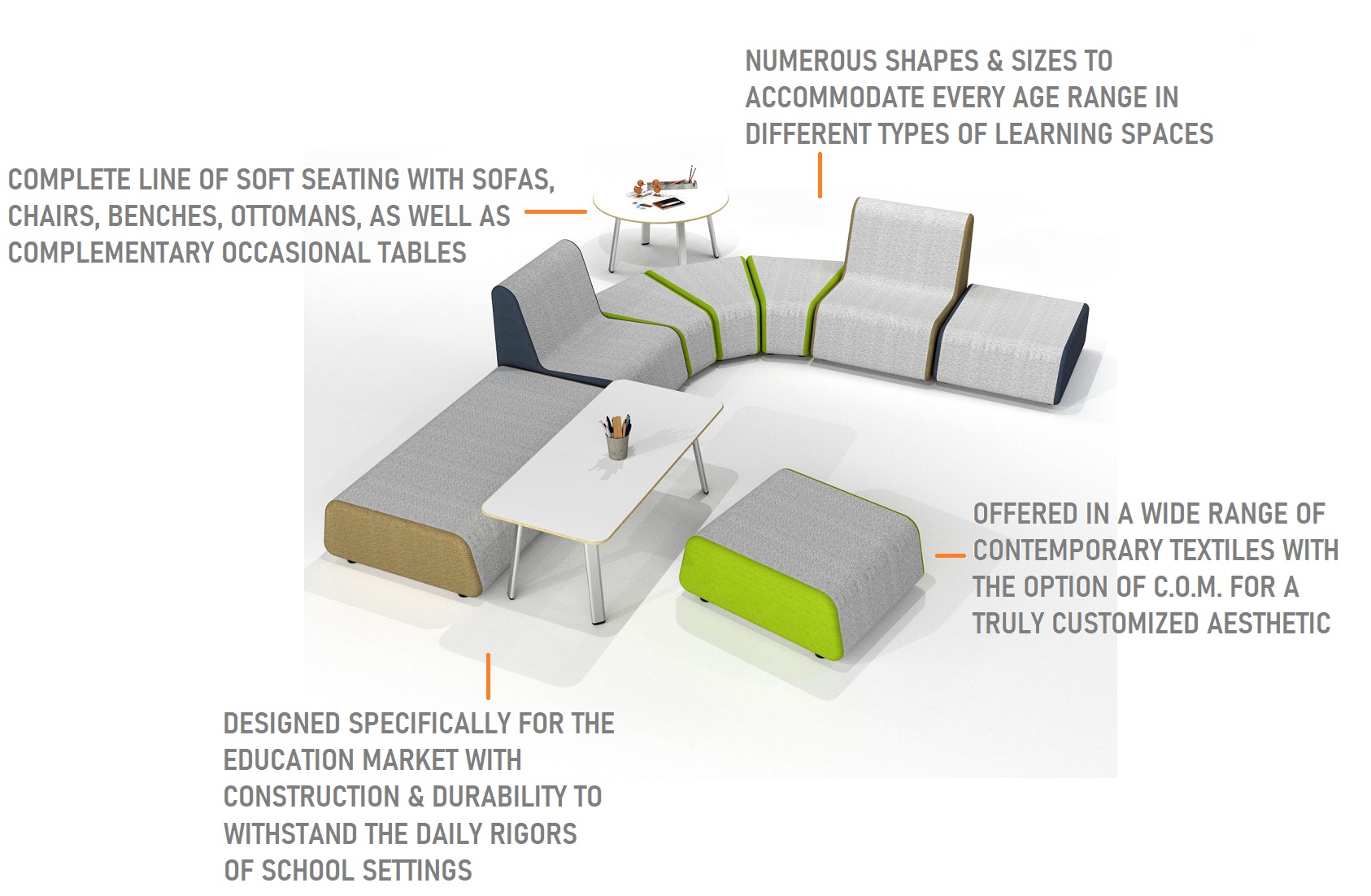 MOTIV Details - Flexible School Furniture | Classroom, Makerspace, Library | Paragon Furniture