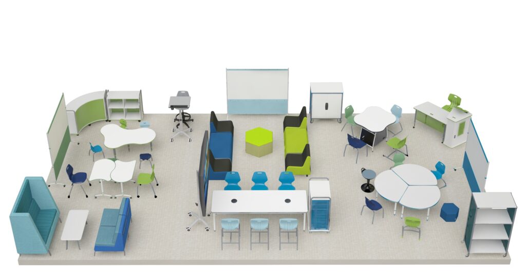 EDspaces Booth - Flexible School Furniture | Classroom, Makerspace ...