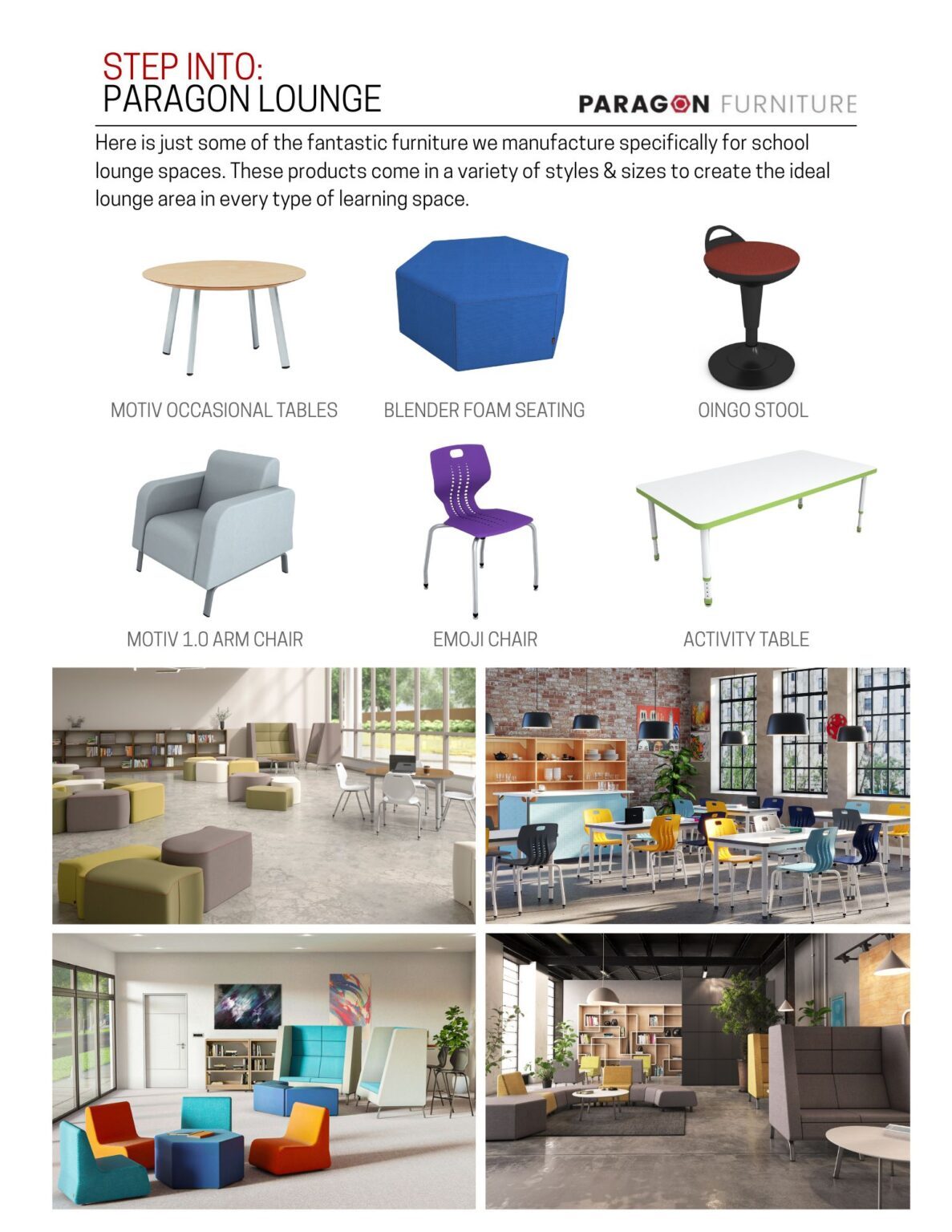 Lounge - Flexible School Furniture | Classroom, Makerspace, Library ...
